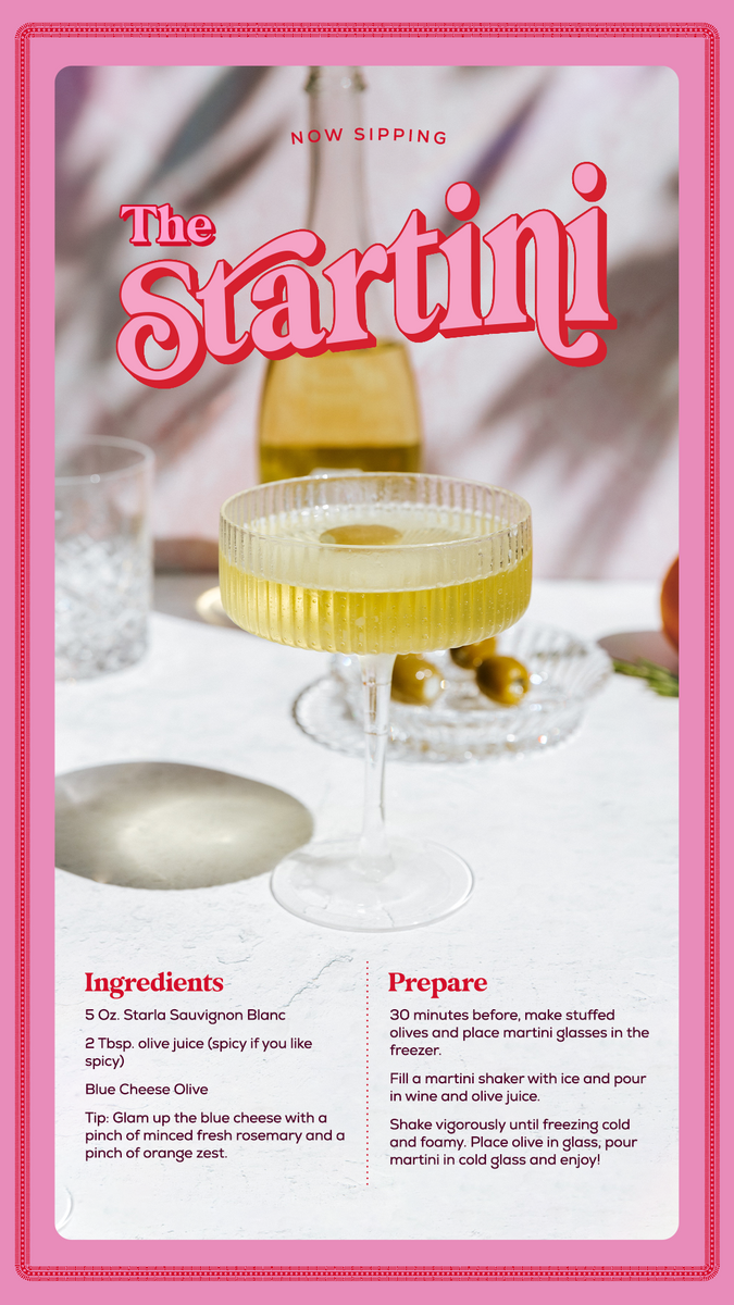 The Startini – Starla Wines